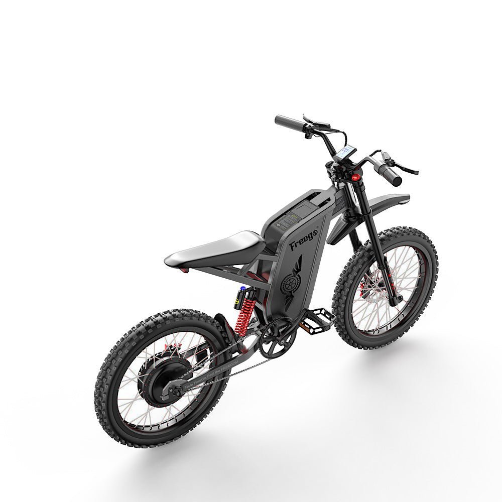 Freego X2 Pro Electric Motorcycle | 3000W, 60V 30Ah, 50MPH, All Terrain ...